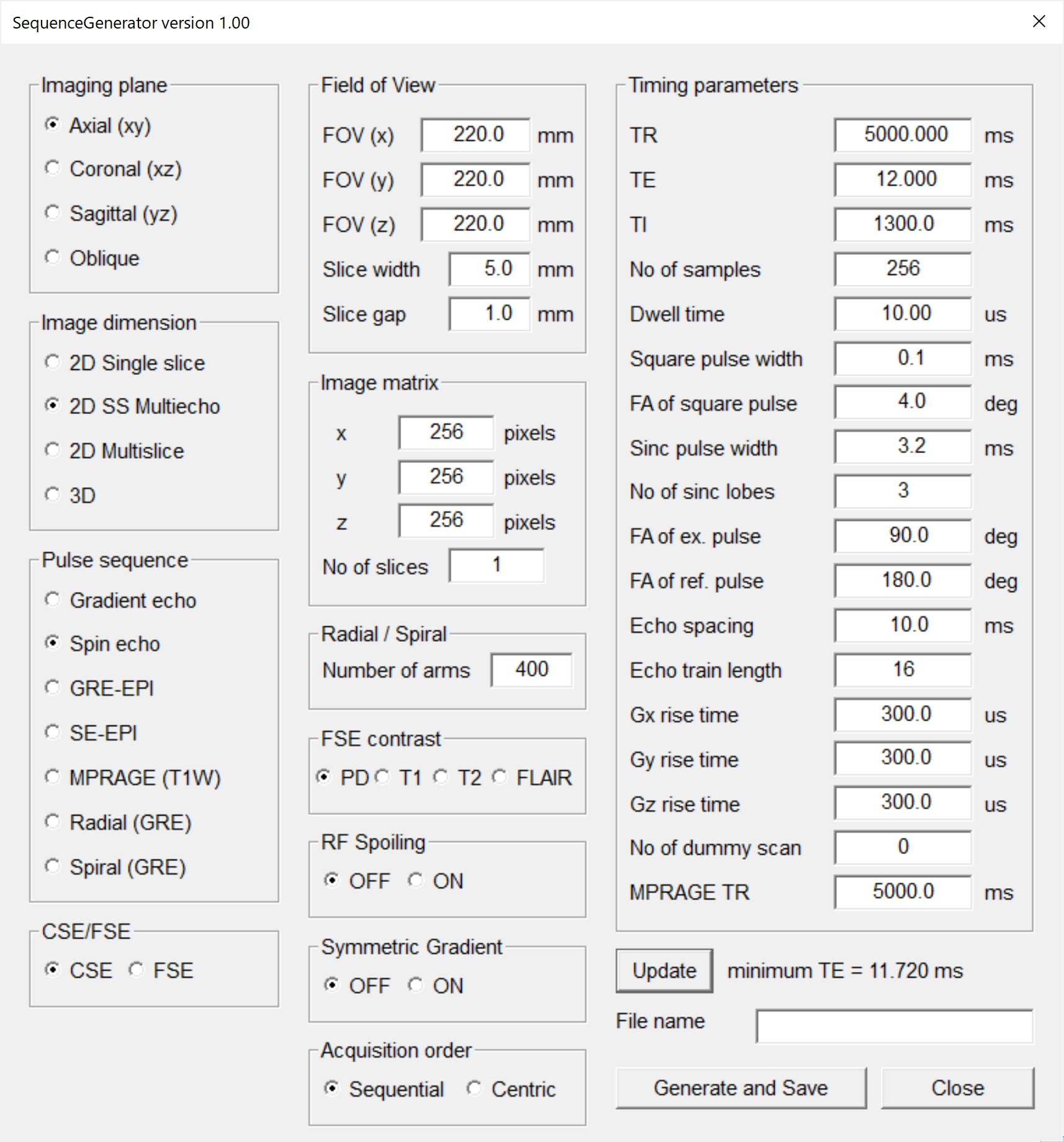 Supplement 3 | MRI simulations