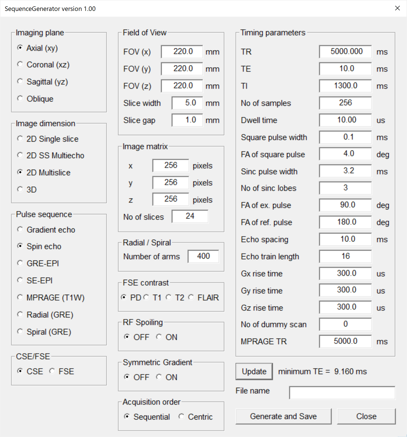 Supplement 3 | MRI simulations